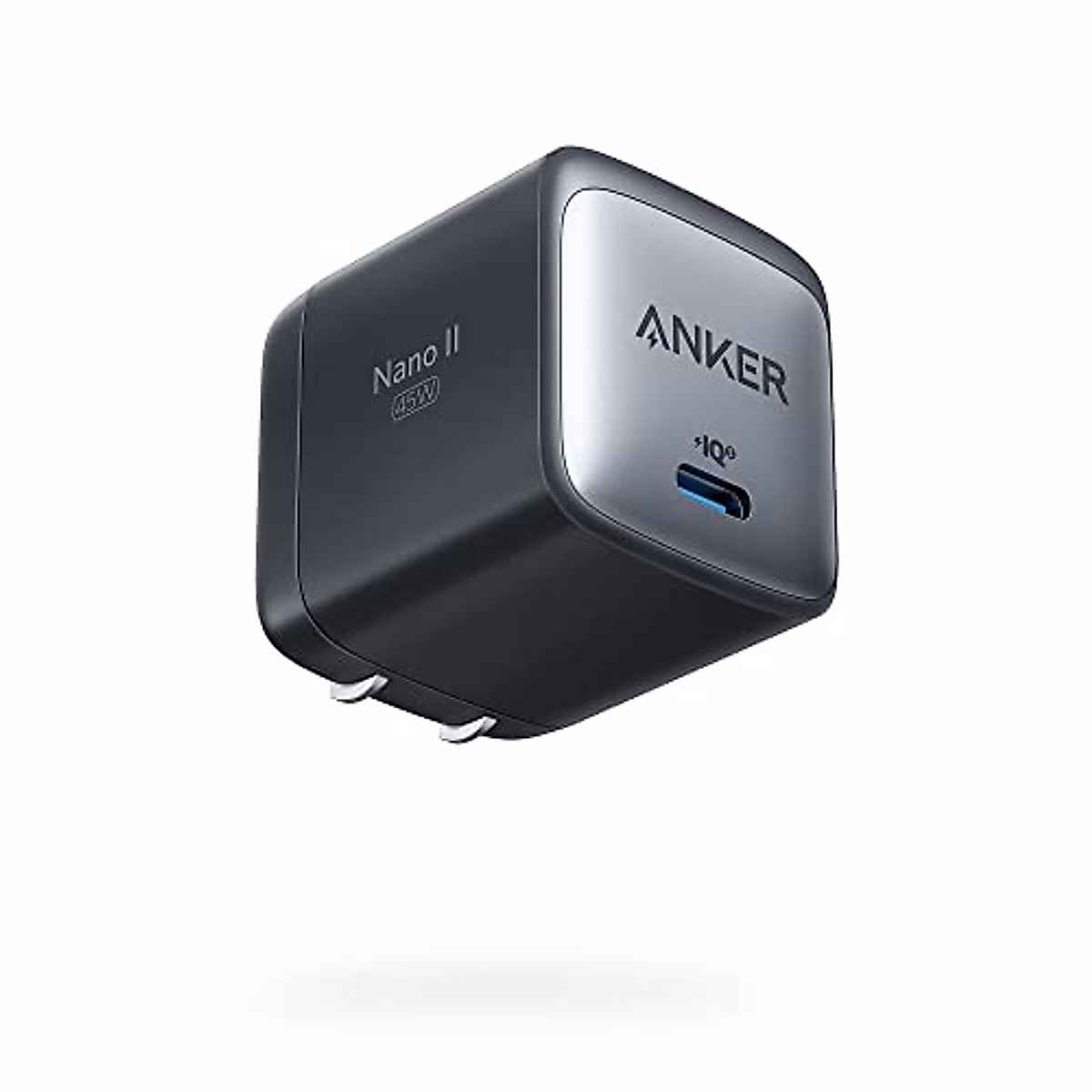 Anker USB C Charger, 713 Charger (Nano II 45W), GaN II PPS Fast Compact Foldable Charger for MacBook Pro 13, Galaxy S22/S22+/S22 Ultra/S21, Note 20/10, iPhone 13/Pro/Pro Max, Steam Deck, and More
