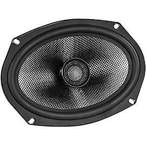 NVX XSP692 900W Peak (300W RMS) X-Series 6"x9" 2-Way Coaxial Speakers with Carbon Fiber Cones and 1" Silk Dome Tweeters (Pair)