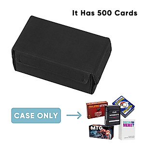RHCOM Trading Card Storage Box for Toploader, 3 Count Card Storage Box Holds 1500 Sports Cards or 1200 Top loaders, Fits Baseball, Football, Basketball, Pokemon, Sports & Trading Cards.(NO CARDS)