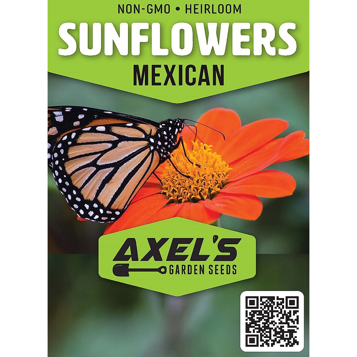 Mexican Sunflower Seeds for Planting – Plant & Grow Heirloom Mexican Sunflowers in Home Outdoor Garden – Planting Instructions for Vibrant Blooms – Great Gardening Gift, 1 Packet