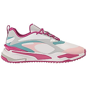 Puma 376584056.5 Gs-Fast WMNS Puma White-Chalk Pink-Porcelai 6.5 Womens