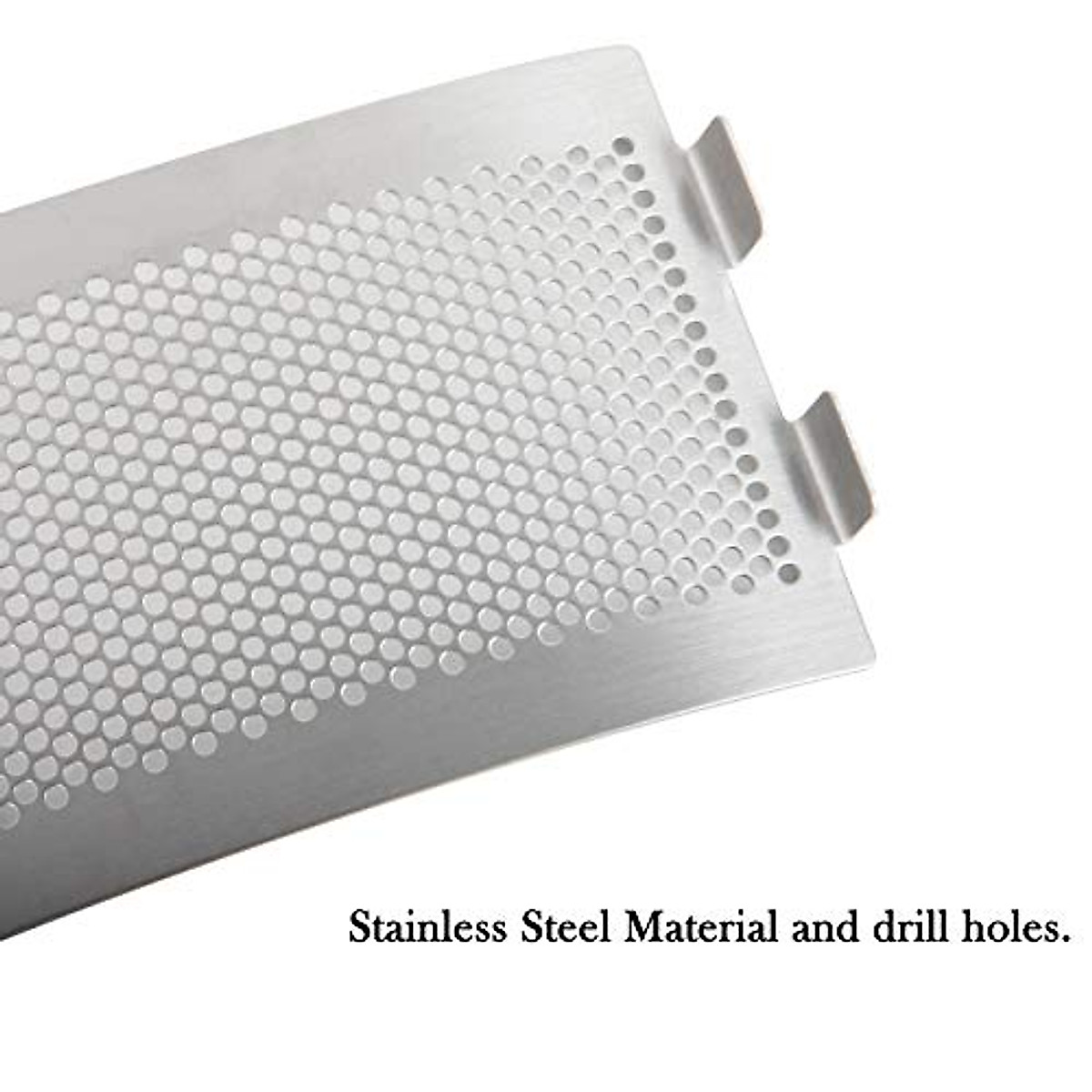 Dracarys Metal Punched BGE Mesh Screen Panel Big Green Egg Accessories Draft Door Screen, Big Green Egg Parts Stainless Steel Vent Screen BGE Grill Replacement Fits Medium and Large Big Green Egg