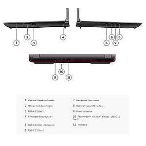 Lenovo ThinkPad P16 Intel i9-12900HX 16Core, 16.0" WQUXGA (3840x2400) Anti-Glare, Dolby, 600nits , 64GB DDR5 RAM, 1TB SSD PCIe, NVIDIA RTX A4500 16GB GDDR6, Win11 Pro, Fingerprint Reader, Workstation