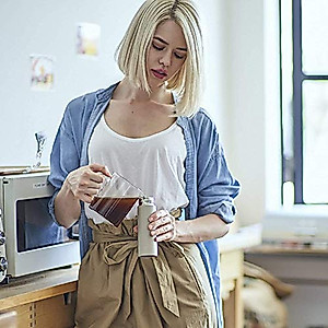 Poketle Personal Insulated Bottle, Small 120ml, Stainless Steel, Lightweight, Beige