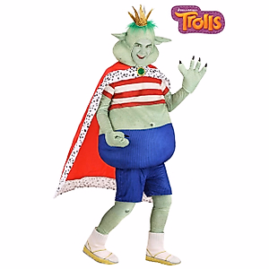 Fun Costumes Men's Prince Gristle Trolls Halloween Costume, Movie Character Outfit for Adults