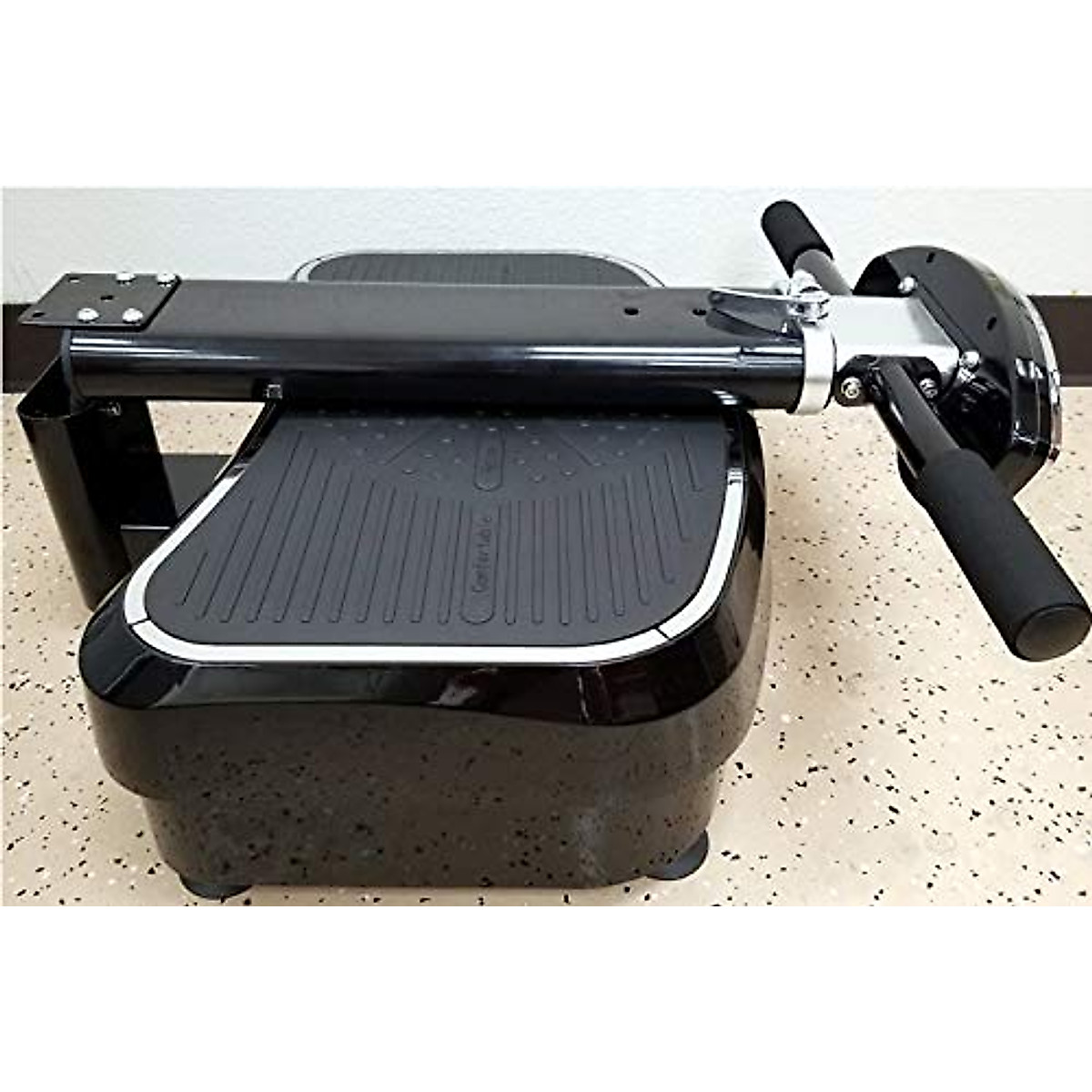 Mini Folding Pro 1500w Dual Motor Vibration Plate Exercise Cardio Workout Fitness Machine - 3 Vibration Modes - BMI