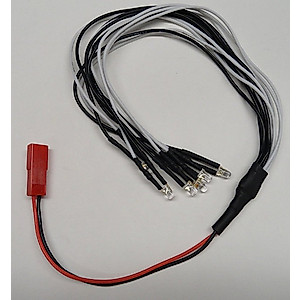 Apex RC Products 3mm White LED Kit - Compatible with RPM Short Course/Slash Light Bar #9032