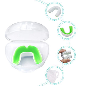 5 Pack Kids Youth Mouth Guard for Sports, MENOLY Boys Girls Mouthguard for Football Basketball Boxing MMA Hockey Taekwondo Karate Wrestling