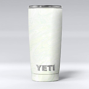 Design Skinz Green Slate Marble Surface V44 - Skin Decal Vinyl Wrap Kit Compatible with The Yeti Rambler Cooler Tumbler Cups