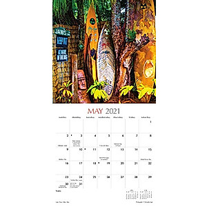 Hawaii Wall Calendar 2021