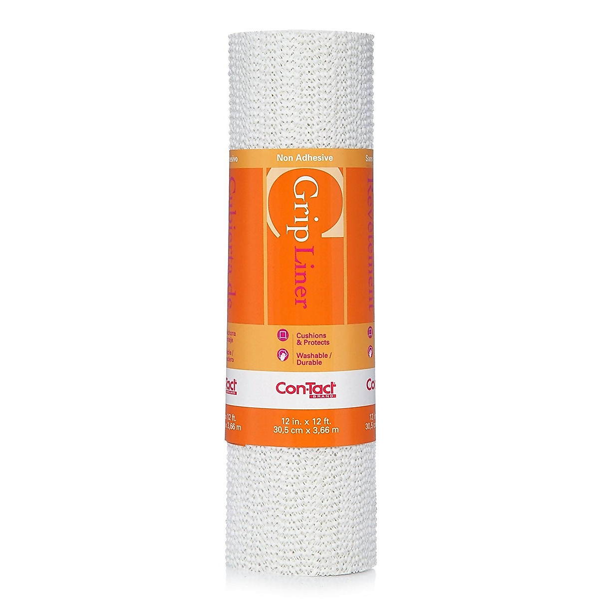 Con-Tact Brand Grip, 05F-C6F59-06, Non-Adhesive Non-Slip Shelf Liner and Drawer Liner, Taupe, 20" x 5'