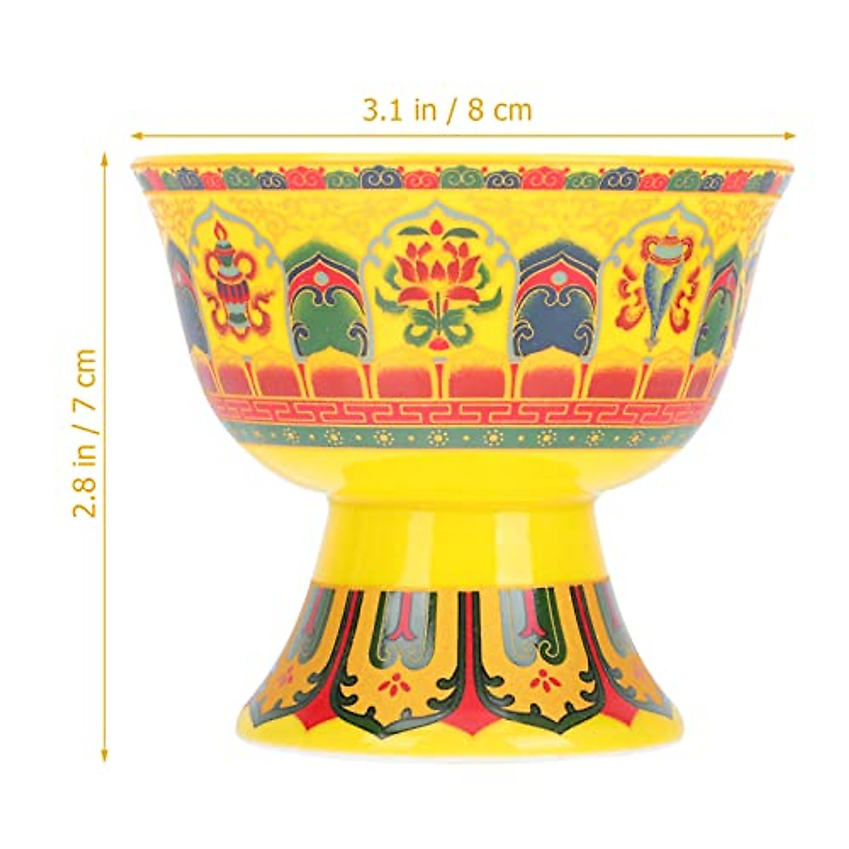 Chinese Tea Cup Ceramic Tibetan Cup Chinese Tea: Traditional Chinese Ceramic Teacup Kungfu Tea Cups Asian Celadon Tea Cups Porcelain Tea Cup Set for Tea Latte Black Coffee Mugs Yoga Decor