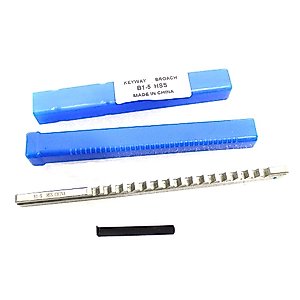 5mm B1 Push-Type Keyway Broach HSS Metric Size Cutting Tool for CNC Machine