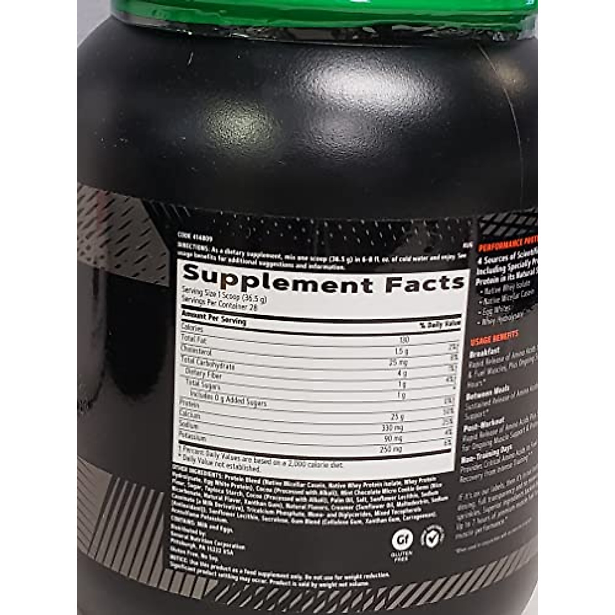 GNC AMP Sustained Protein Blend - Girl Scouts Thin Mints