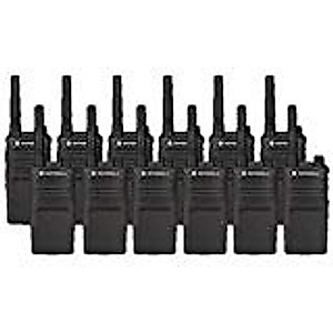 12 Pack of Motorola RMM2050 Two Way Radio Walkie Talkies