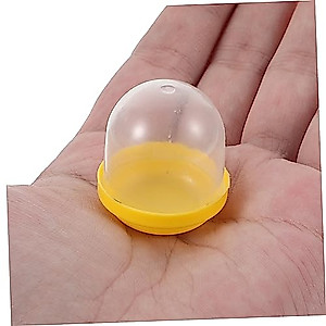 CIMAXIC 50Pcs plastic container a vending machine vending machines basket gift clear container basket filler plastic playes Plastic Ball Decor funny Fillable Balls bulk Storage Box