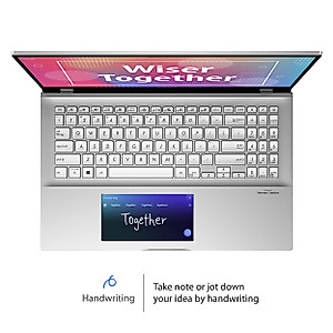 ASUS VivoBook S15 Thin & Light Laptop, 15.6” FHD, Intel Core i5-8265U CPU, 8GB DDR4 RAM, PCIe NVMe 512GB SSD, Windows 10 Home, S532FA-DB55, Transparent Silver