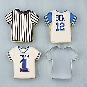 Jersey/Shirt Cookie Cutter 4.25" Made in USA by Ann Clark