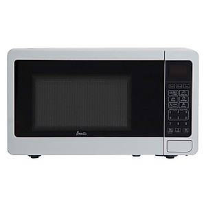 Avanti MT7V0W Microwave Oven 700-Watts Compact with 6 Pre Cooking Settings, Speed Defrost, Electronic Control Panel and Glass Turntable, White