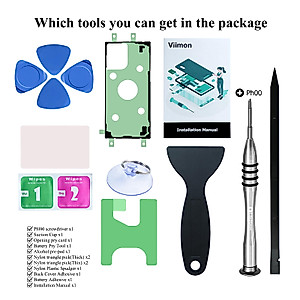 Viimon Note 10 Battery Replacement Kits (New Upgraded) for Samsung Galaxy Note 10 SM-N970U All Models with Adhesive and Repair Tool Kits