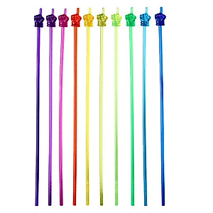 Richardy 10Pcs Mini Hand Pointer Stick for Classroom Presentation Finger Kids Learning Toys Teaching Aids Teacher (EC090-3)