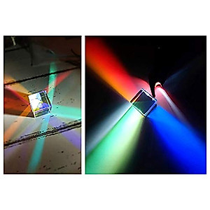 23mm X-Cube RGB Prism Dispersion Prism for Physics and Decoration 1pcs