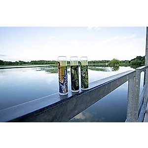 Atko Fish Slime Lip Balm-All Natural 3 Flavors-Carp Lips(unflavored), Bass Breath(Peppermint), Marlin Mouth(Citrus) (Fish Slime 3 Pack)