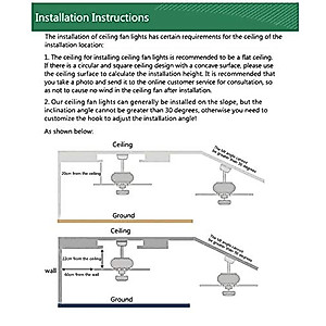 52 Inch Gold Ceiling Fan with LED Light and Remote Control,Creative Design Chandelier Fan Light with 5 Wood Reversible Blades 5 Frosted Glass Lampshades,Quiet Motor