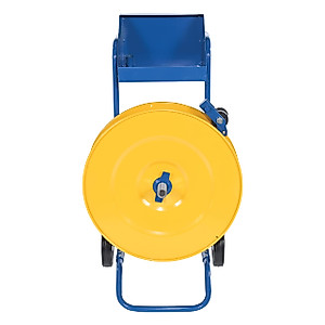 Vestil STRAP-PS-HD Steel Strapping Cart with Powder Coat Finish, 24-7/8" Width, 43" Height, 20-1/2" Depth