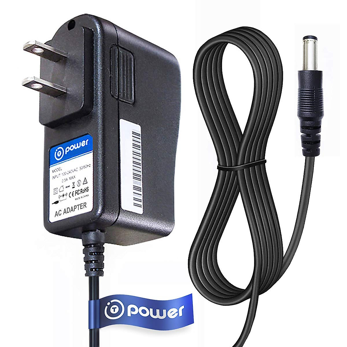T POWER 5V Charger for Arachnid Cricket Pro 800 900 E900ARA E900 ARA CP900 CPSIA# 2-E800ARA-0816-VJ 2-E900ARA-0718-VJ CricketPro Dartboard Game Ac Dc Adapter Power Supply