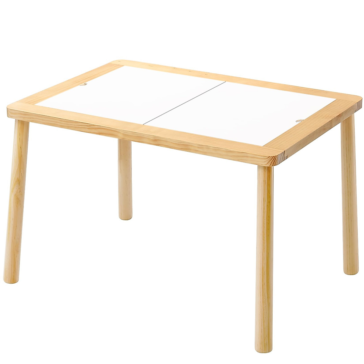 ZARKEET Sensory Table for Toddlers 1-3, Not with Sensory Bin Kids Table, Easy to Assembly - The Ideal Kids Activity Table for Playing, Learning, Drawing and More!