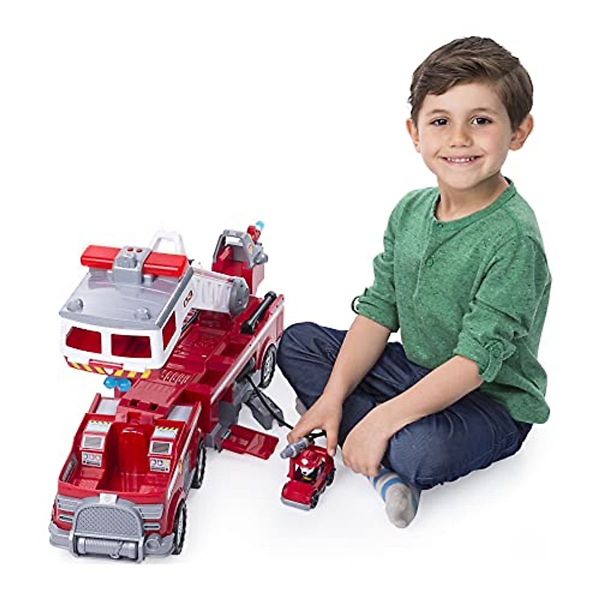 PAW Patrol Ultimate Rescue Fire Truck with Extendable 2 ft. Tall Ladder, for Ages 3 and Up