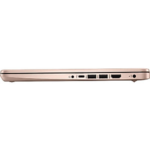 HP Laptop 14-dq0012ds 14" Intel Celeron N4020 4 GB Memory; 64 GB eMMC Storage Windows 11 S Pale Rose Gold (Renewed)