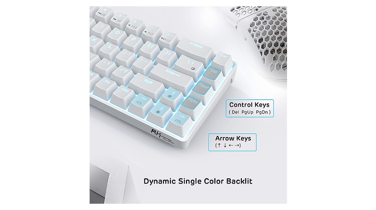 RK68 Wireless Hot-Swappable 65% Mechanical Gaming Keyboard