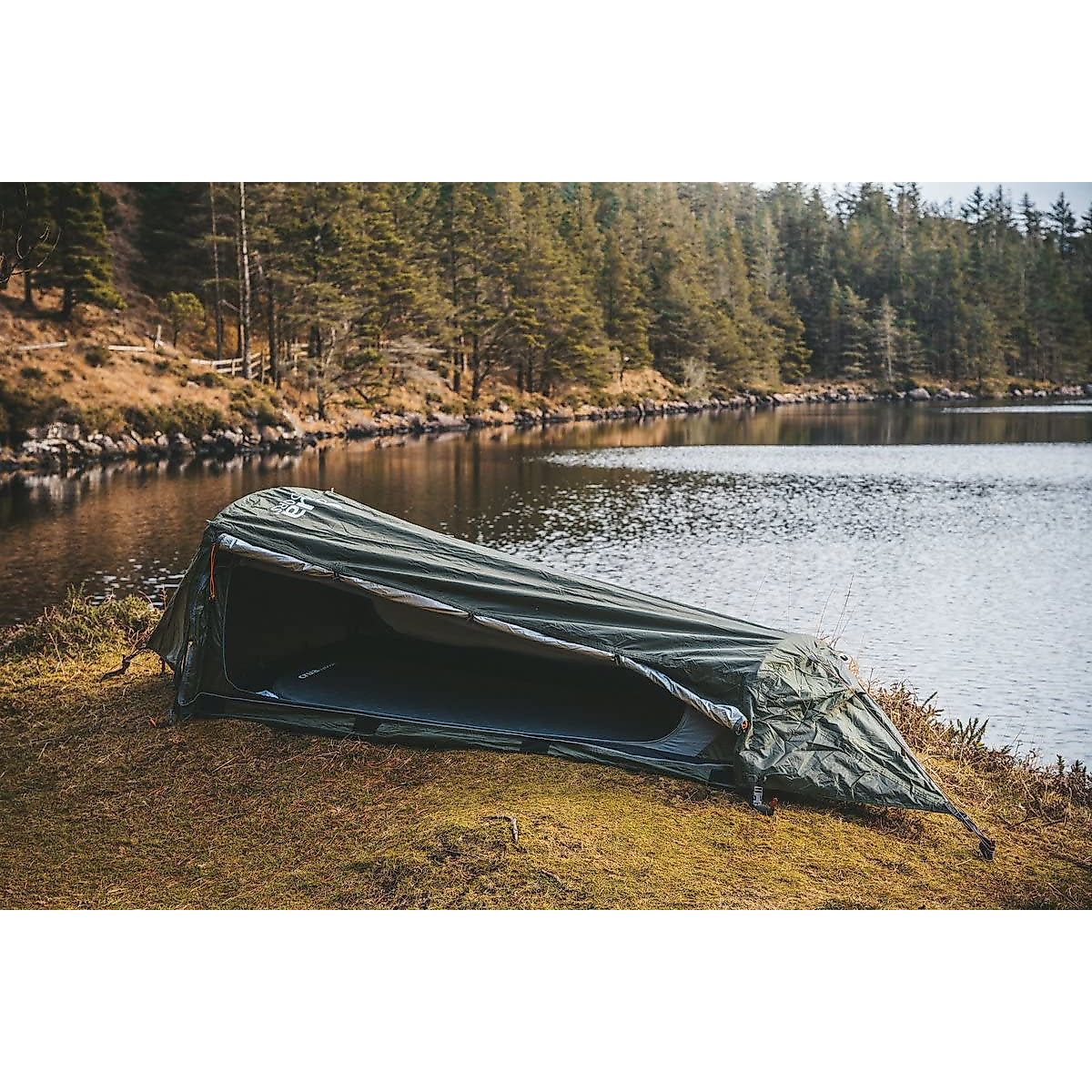 Crua Hybrid 1 Person Tent or Hammock - Your Ultimate Temperature Regulating Adventure Gear for Backpacking or Hiking! (1 Person Hybrid)