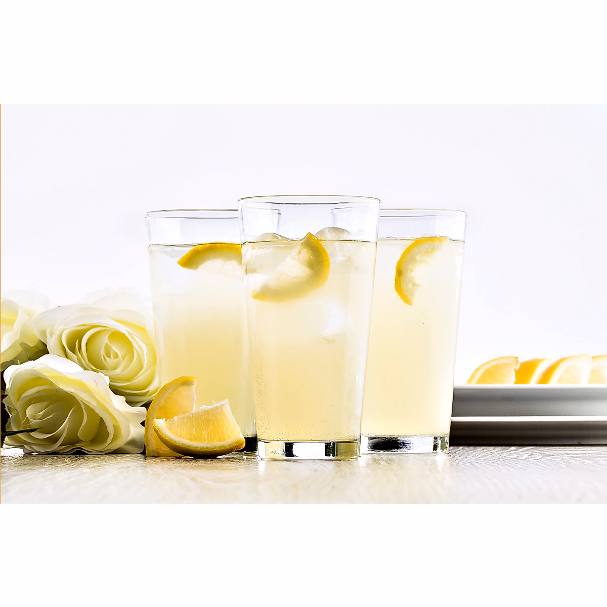 Fortessa Basics Barca Everyday 12 Pack Set Glassware Kitchen and Barware Great for: Beer, Cocktails, Water, Juice, Iced Tea, Soft Drinks., Pint/Mixing Glass, 17 Ounce