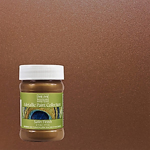 6 oz Modern Masters ME204 Antique Bronze Metallic Paint Collection, Satin Water-Based Decorative Metallic Paint