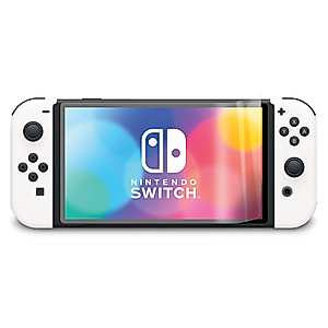 PDP Gaming Multi-Screen Protector Kit Licensed for Nintendo Switch and Nintendo Switch OLED: Includes 2 HD Screen Protectors, Cleaning Cloth, Applicator, Scratch-resistant Anti-fingerprint Durable