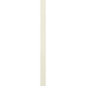 Berwick 061534 3/8" Wide Single Face Satin Ribbon, Antique White Ivory, 6 Yds