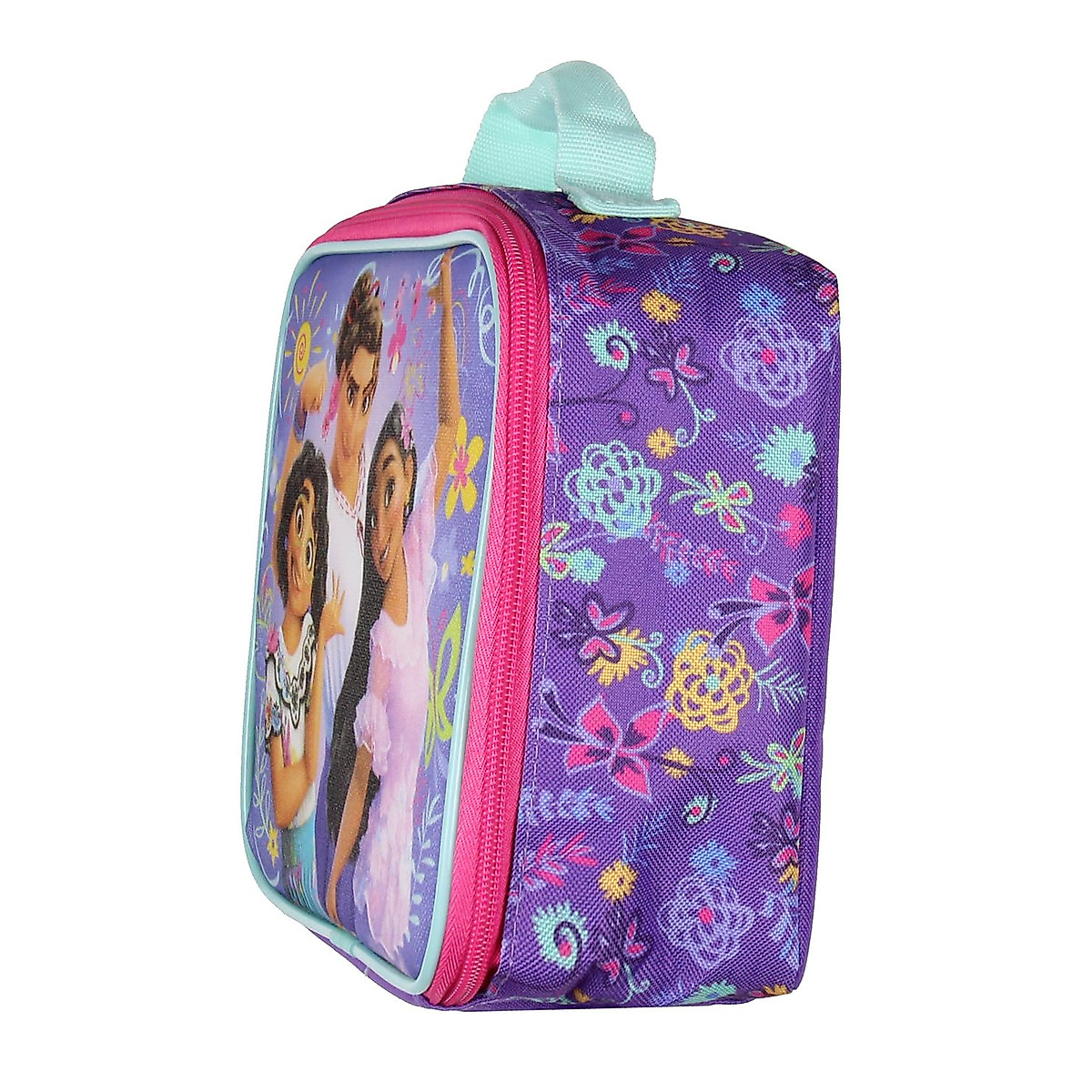 Disney Encanto Lunch Box Mirabel Isabela Luisa Diamond Dust Sparkly Insulated Lunch Bag Tote