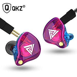 Docooler QKZ VK4 3.5mm Wired Headphones in-Ear Sports Headset Music Earphone in-line Control with Mic Detachable Replaced Cable