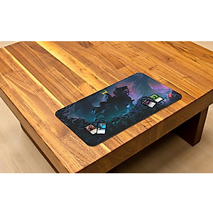 Paramint Get Off The Road (Stitched) - MTG Playmat by Anato Finnstark, LOTR Lord of The Rings-Compatible with Magic The Gathering Playmat-Play MTG,YuGiOh,TCG-Original Play Mat Art Designs&Accessories