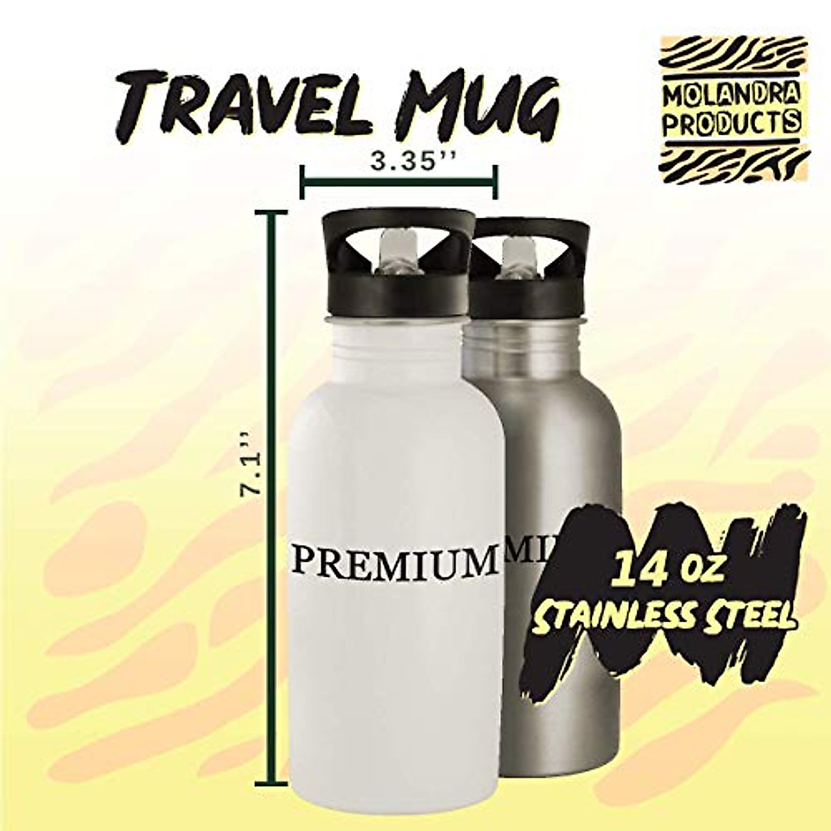 Of Course I'm Right! I'm A Yand! - 20oz Stainless Steel Water Bottle, Silver