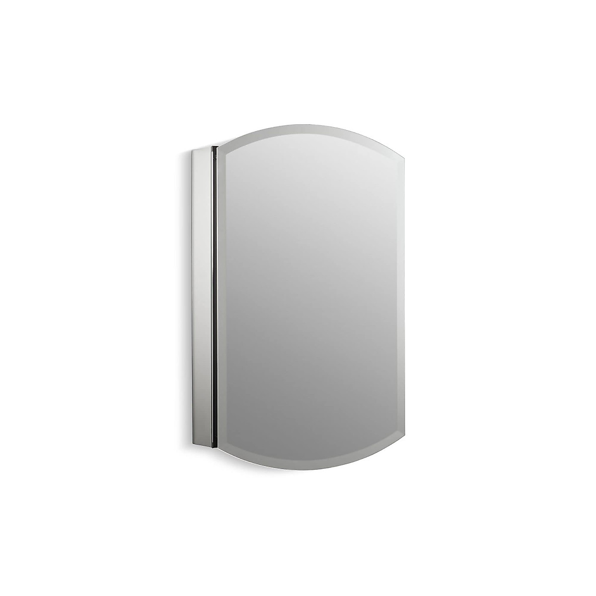 Archer® 20" W x 31" H Aluminum Single-Door Medicine cabinet, Beveled edges