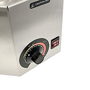 Paragon Pro-Deluxe 2028B Pump Warmer for Professional Concessionaires Requiring Commercial Quality & Construction 500W Accommodates #10 Can, Stainless Steel|Stainless