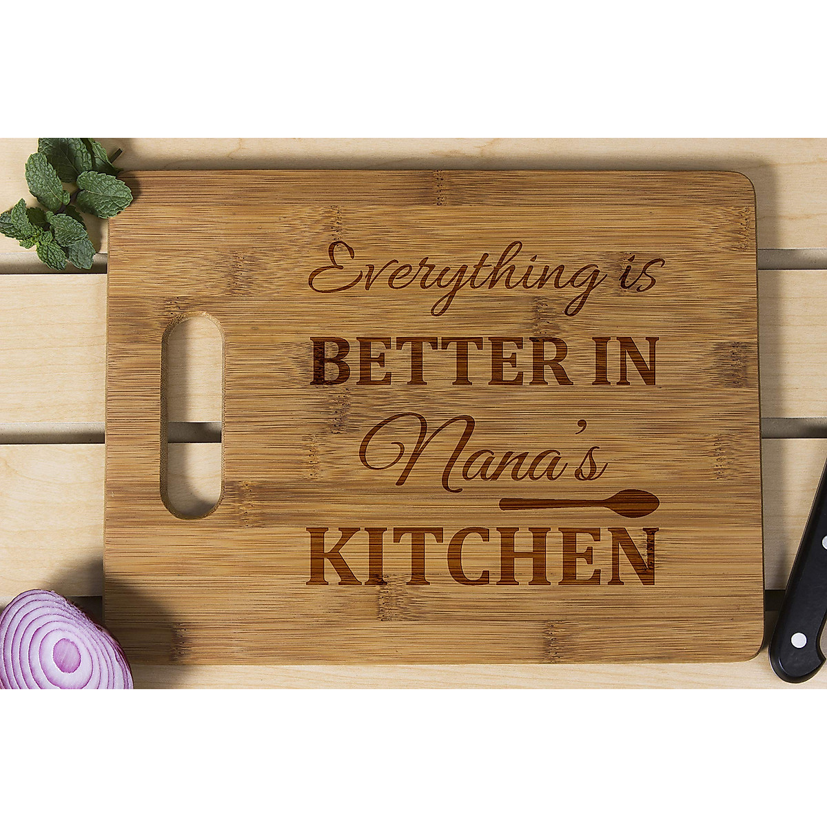 Krezy Case Grandma Cutting Board, Cutting board for Nana, kitchen gift (Nana)