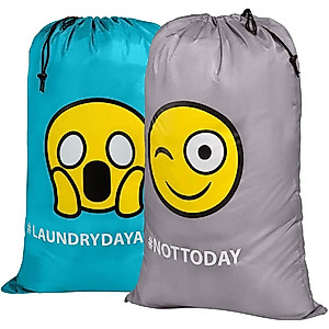 Muka Custom Laundry Bag Screen Printing Travel Washing Beam Storage Bag Waterproof Oxford Cloth for Dirty Clothing College