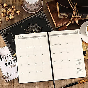2023-2024 Planner - Academic Weekly Monthly Planner 2023-2024, July 2023 - June 2024, 5.75" x 8.25", Faux Leather, Back Pocket with 40 Notes Pages - The SunSun