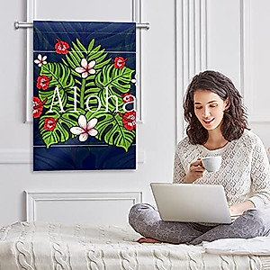 Hawaii Aloha Garden Flag, Double Sided Garden Outdoor Yard Flags for Summer Decor 28x40 Inch