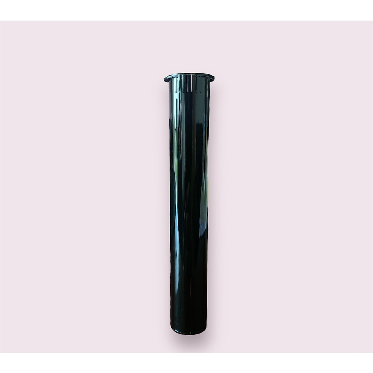 Evo Plastics 116mm Black Tubes- Pop Top Vials - 1000 Count